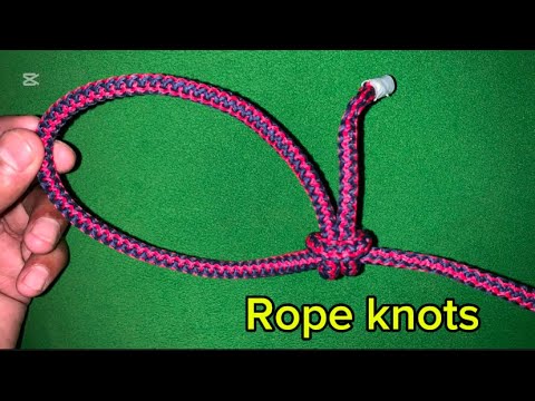 Easy Rope Knots Usefull Knots Usefulknot Fishingknots Diy