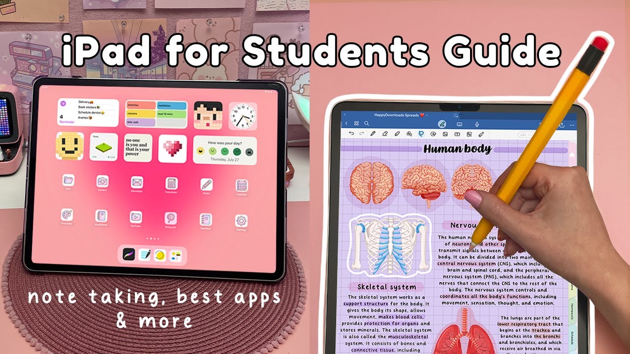 Ipad For Students пёџ Note Taking Best Apps Tips Accessories Youtube
