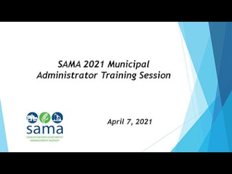 Sama 2021 Administrator Training Session Youtube