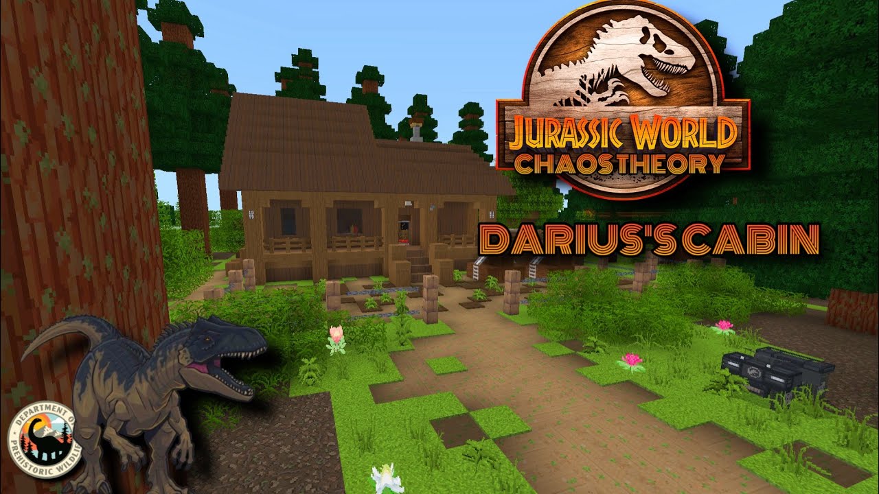 Jurassic World Chaos Theory Darius S Cabin Minecraft Map Showcase
