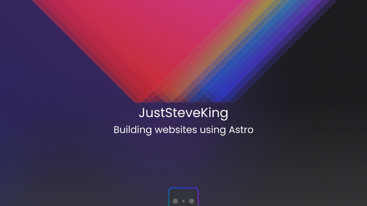 Building Websites Using Astro Youtube