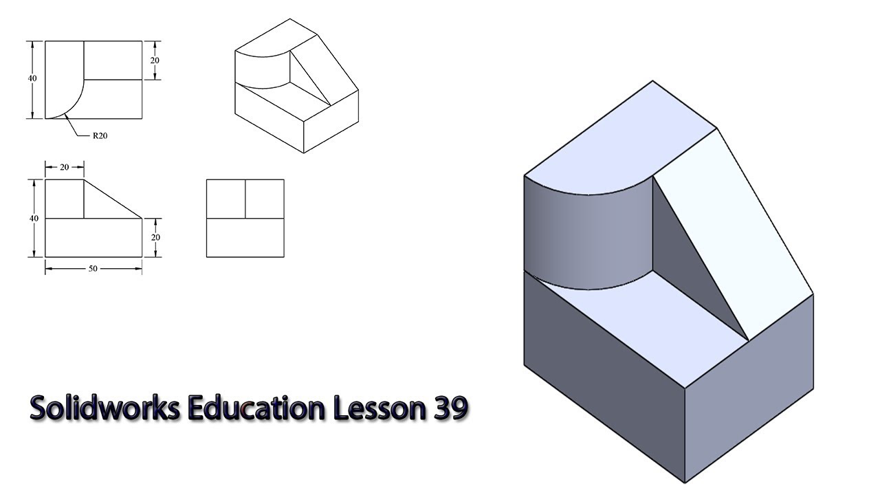 Solidworks Education Lesson 39 Youtube