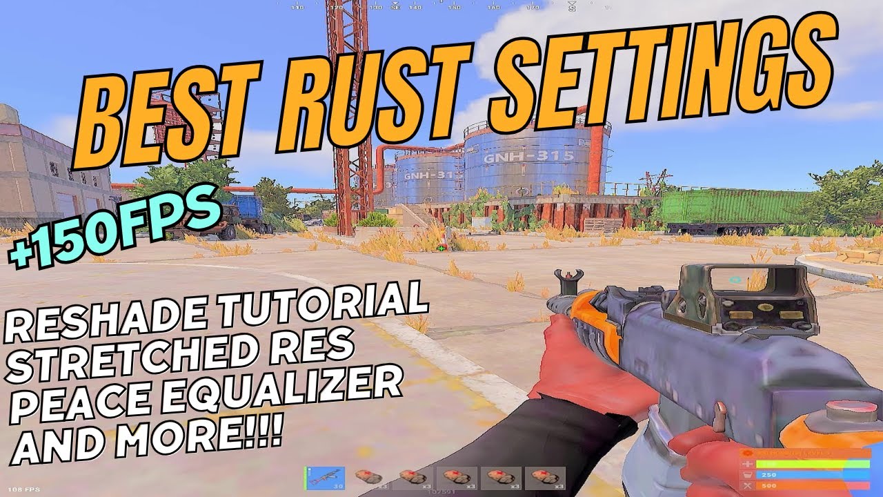 Outdated Rust 2024 Pvp Settings High Fps Stretched Resolution And