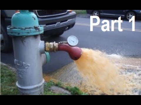 Water System Flushing Part 1 Overview Youtube