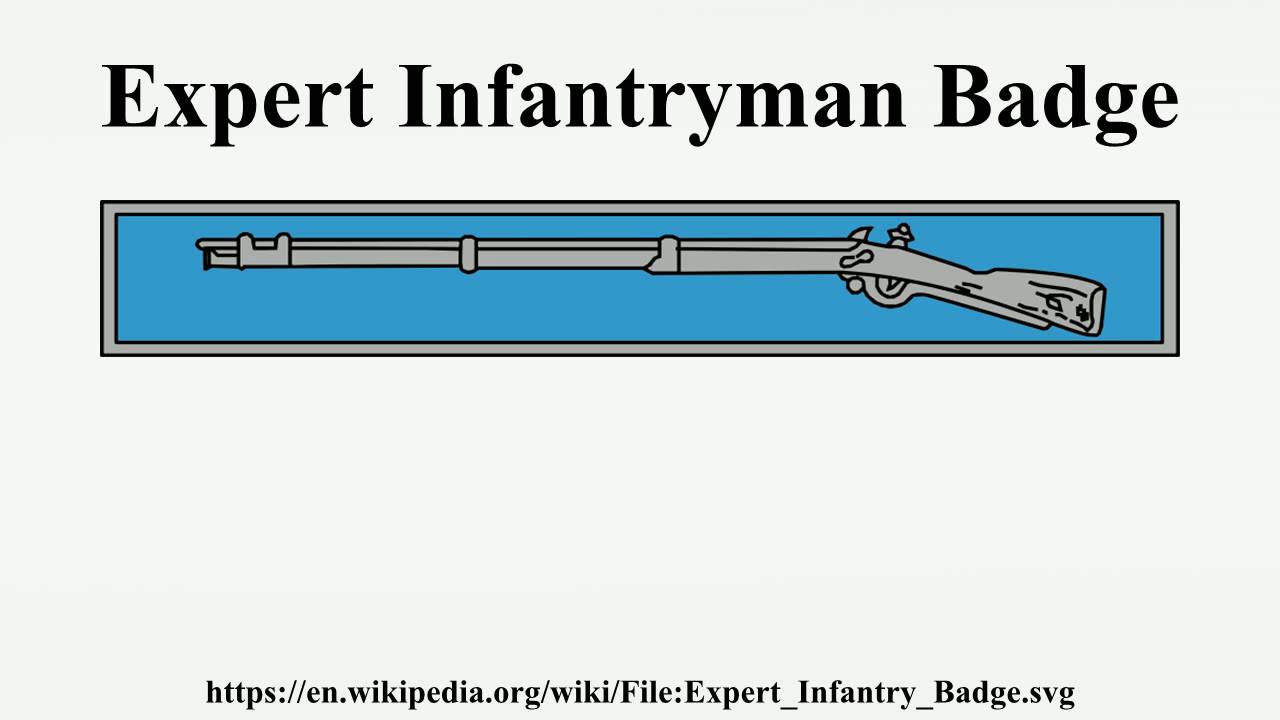 Expert Infantryman Badge Youtube