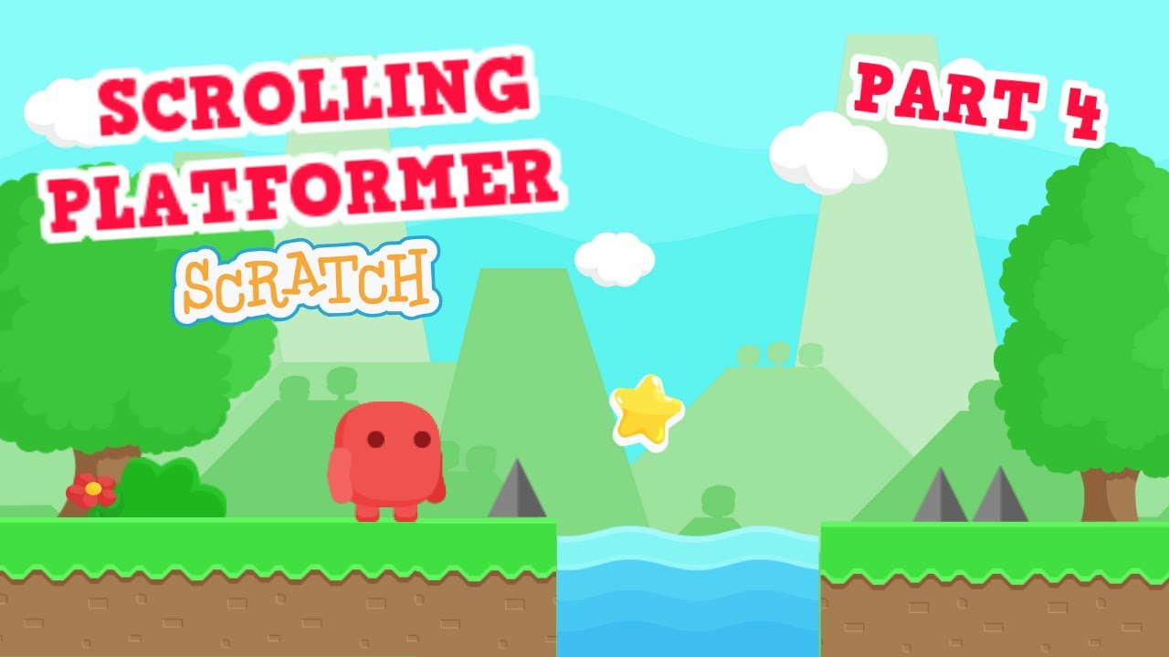 Scratch Tutorial Scratch Scrolling Platformer Tutorial Part 4
