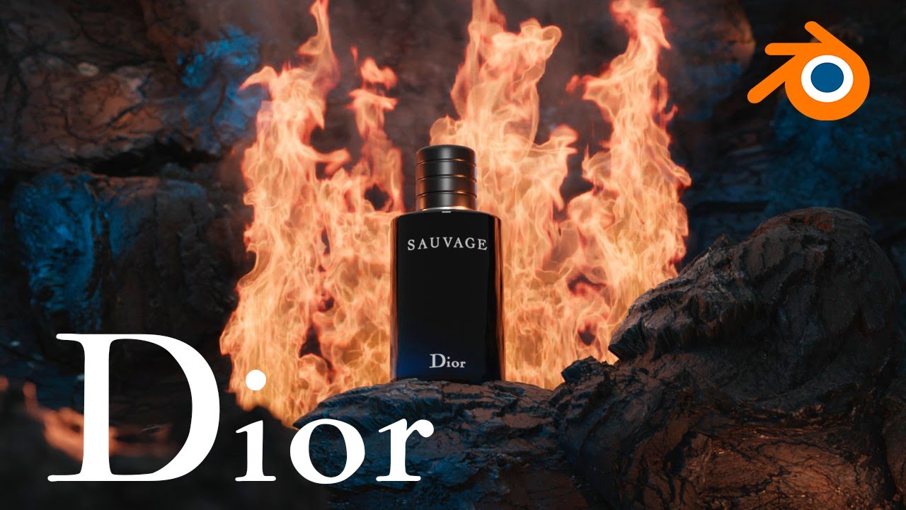 Dior Sauvage Commercial Blender 3d Youtube