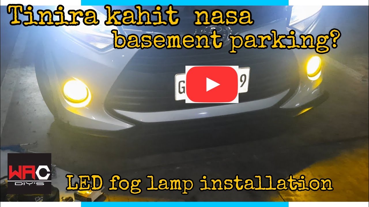 Led Fog Lamp Installation Youtube