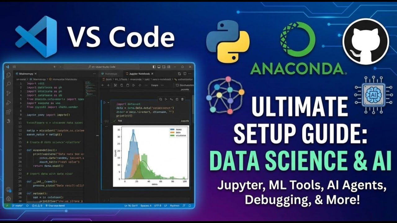 3 Vs Code Setup For Python Data Science Ai Extensions Jupyter