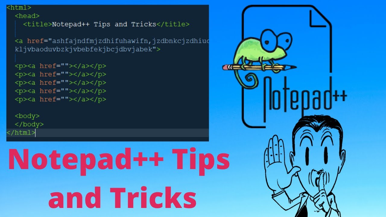 Notepad Tips And Tricks Notepad Hacks Revealed Notepad For