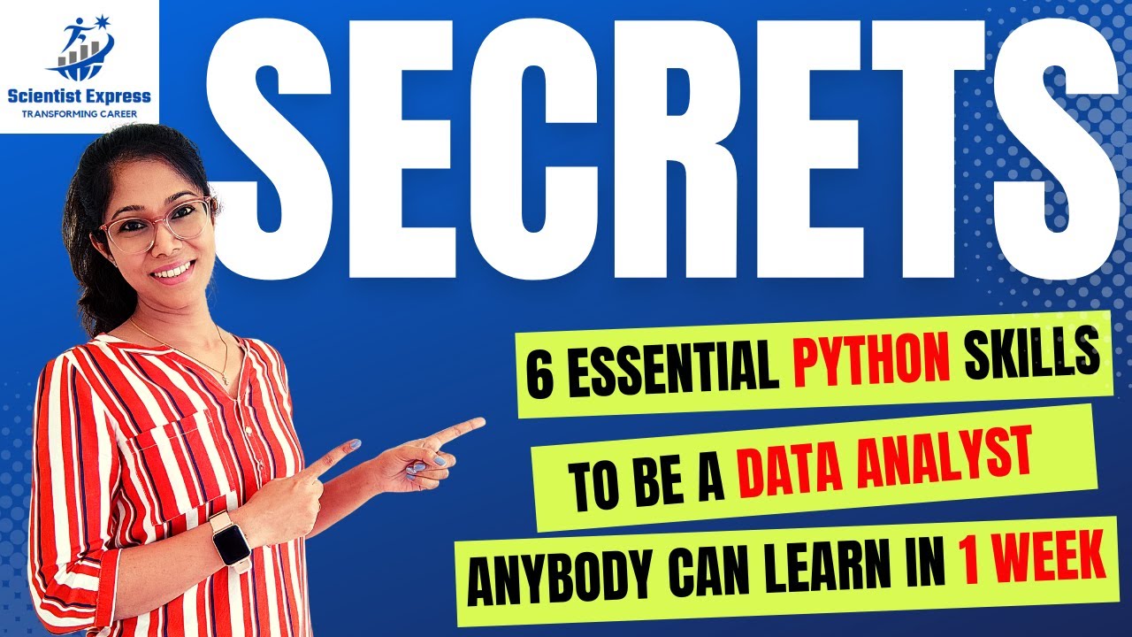 Important Python Skills To Be A Data Analyst Anybody Can Learn Just