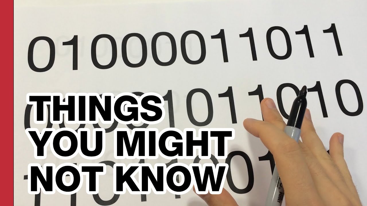How To Read Text In Binary Youtube