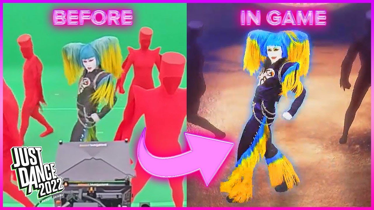 Just Dance 2022 Real Dancers Behind The Scenes Part 1 4 Youtube