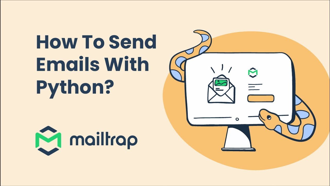Send Email Using Python Tutorial By Mailtrap Youtube