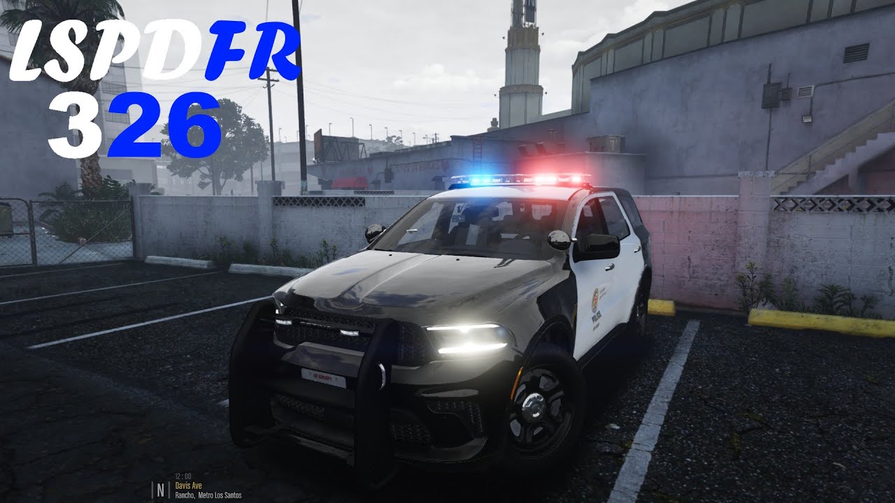 Gta 5 Lspdfr Sp 326 Los Angeles Police Department 2021 Dodge Durango