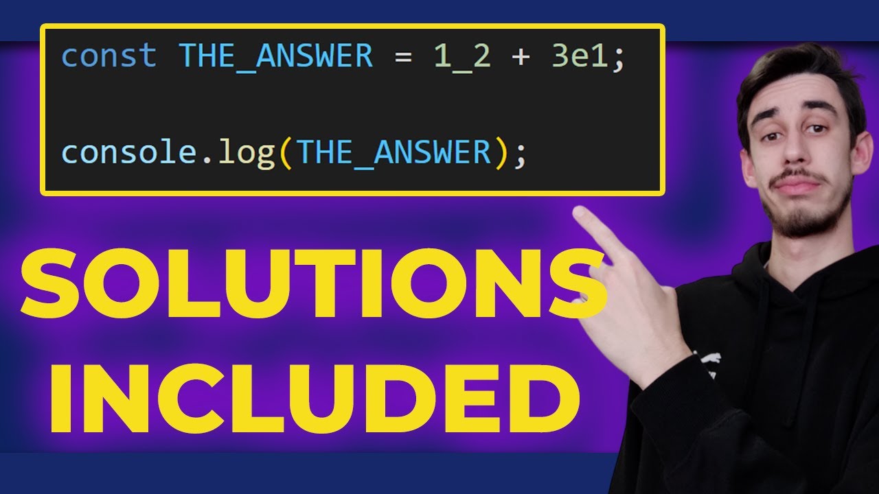 10 Javascript Challenges Explained Youtube