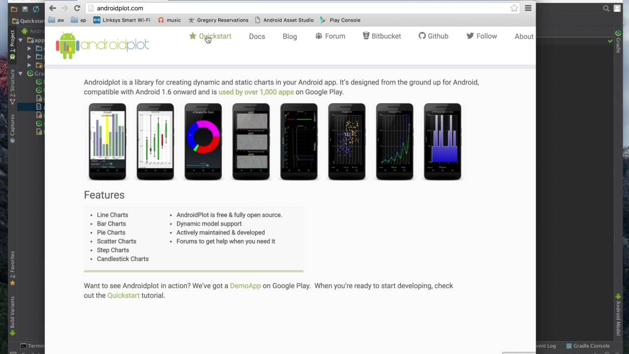 Androidplot Quickstart Tutorial Youtube