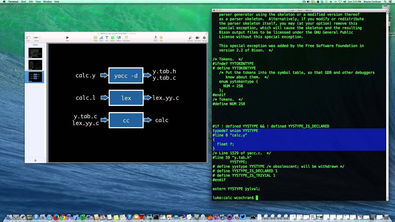 Yacc Intro Part 3 Youtube