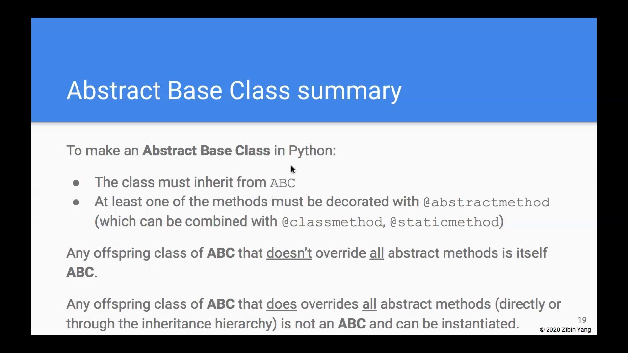 Cs3b Week 5 Abstract Base Class Youtube