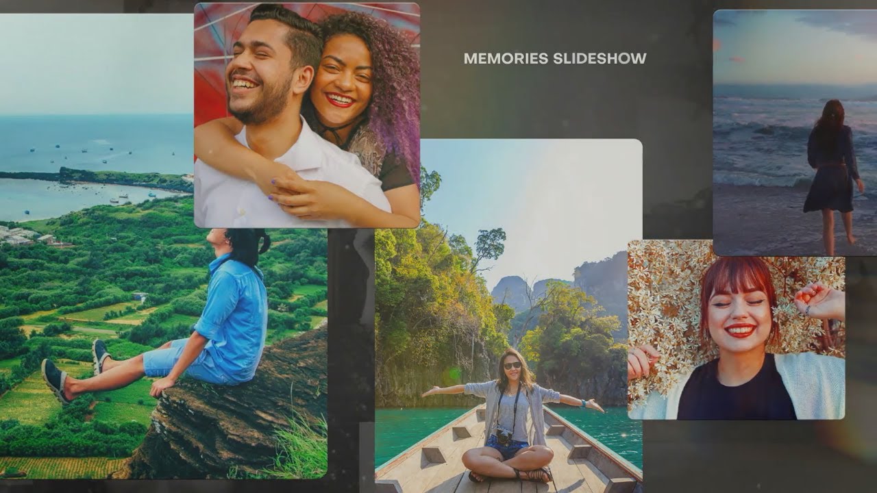 Memories Photo Slideshow Video After Effects Template Youtube