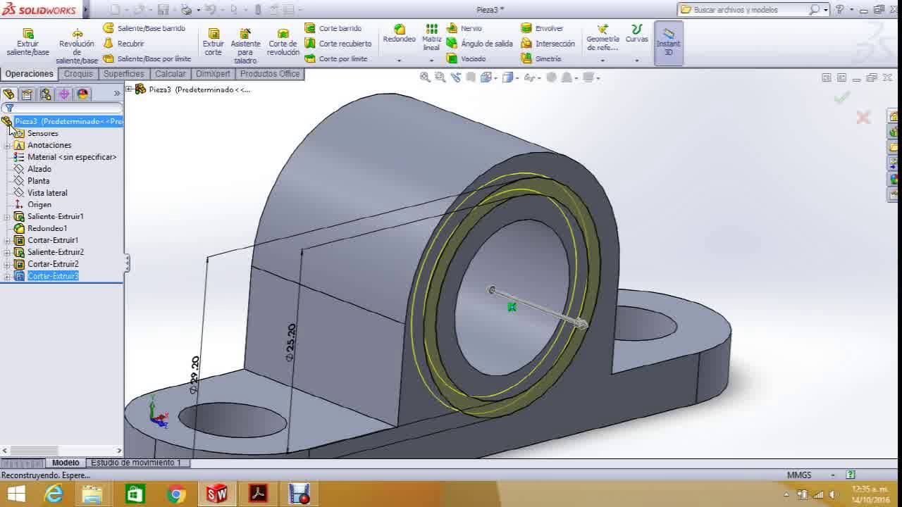 Modelado Chumacera 1 Youtube