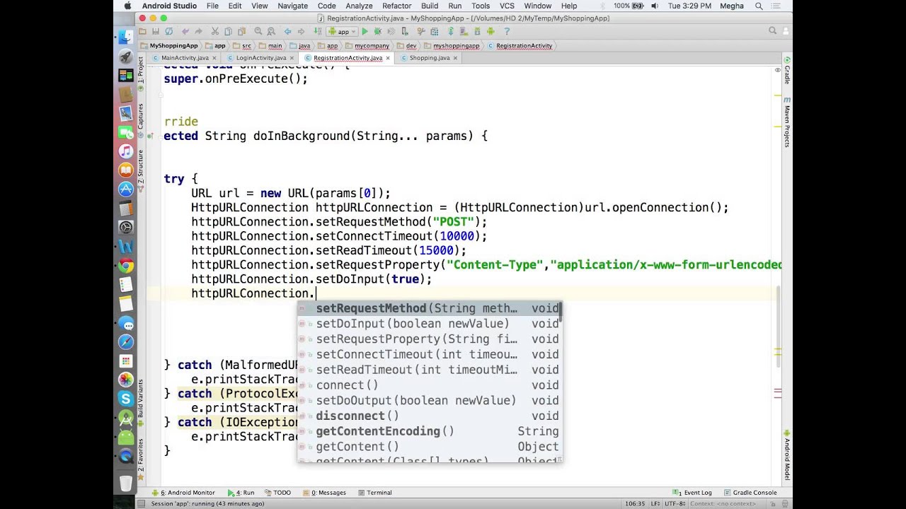 Webservice Example Using Httpurlconnection Youtube