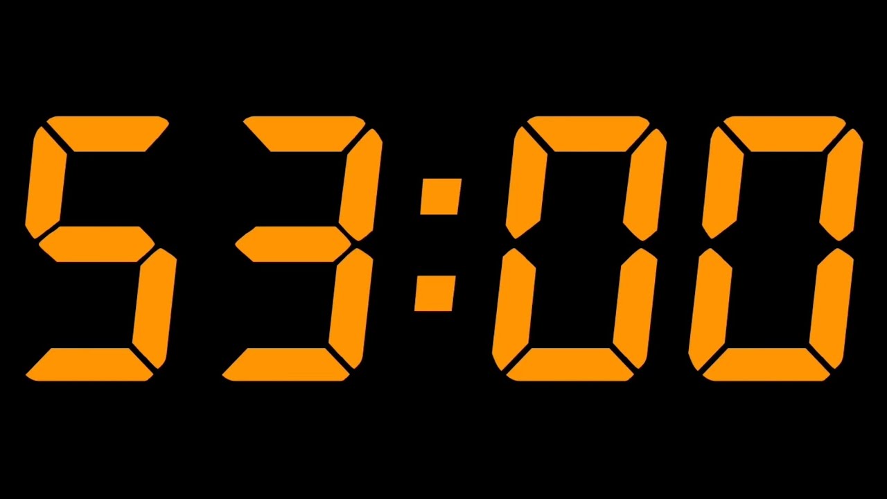 53 Minute Timer Youtube Youtube