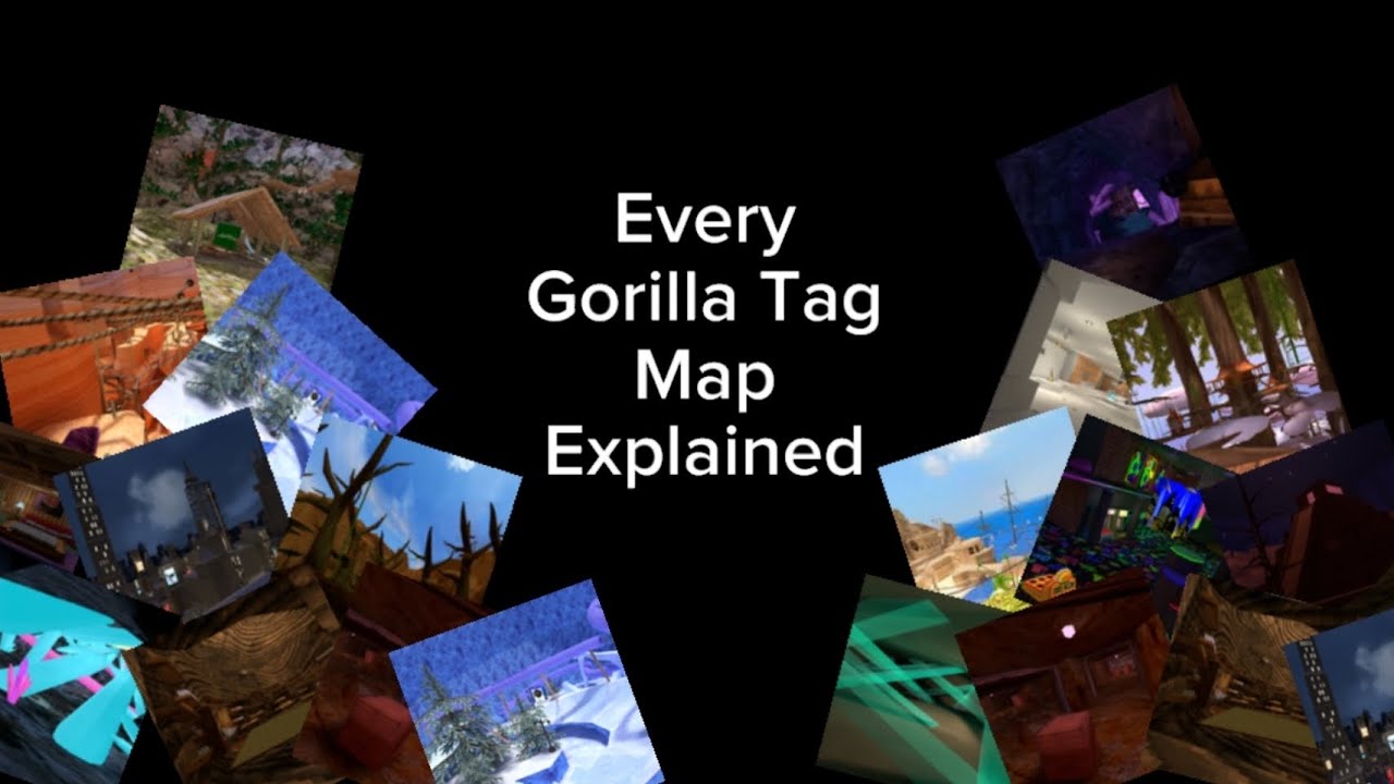 Every Gorilla Tag Map Explained Outdated Youtube