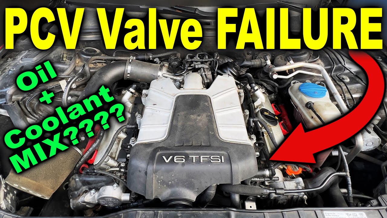 How To Replace Audi 3 0t Supercharged Pcv Value Youtube