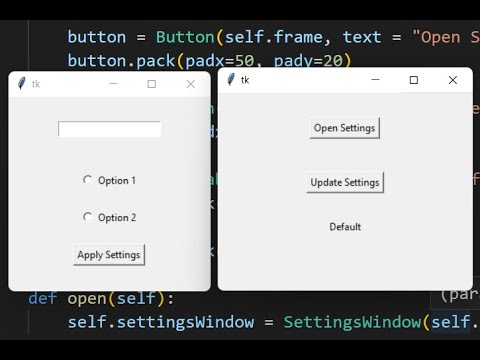 How To Pass Data Between Multiple Windows In Tkinter Youtube