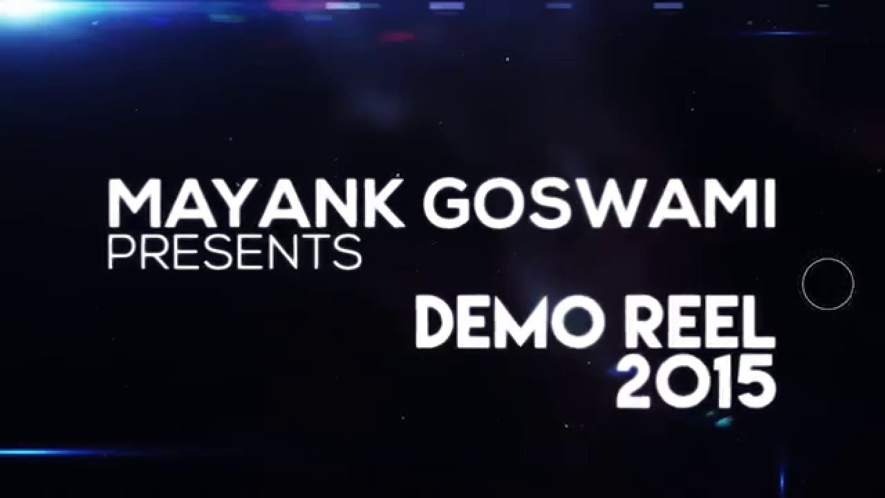 Demo Reel 2015 Youtube