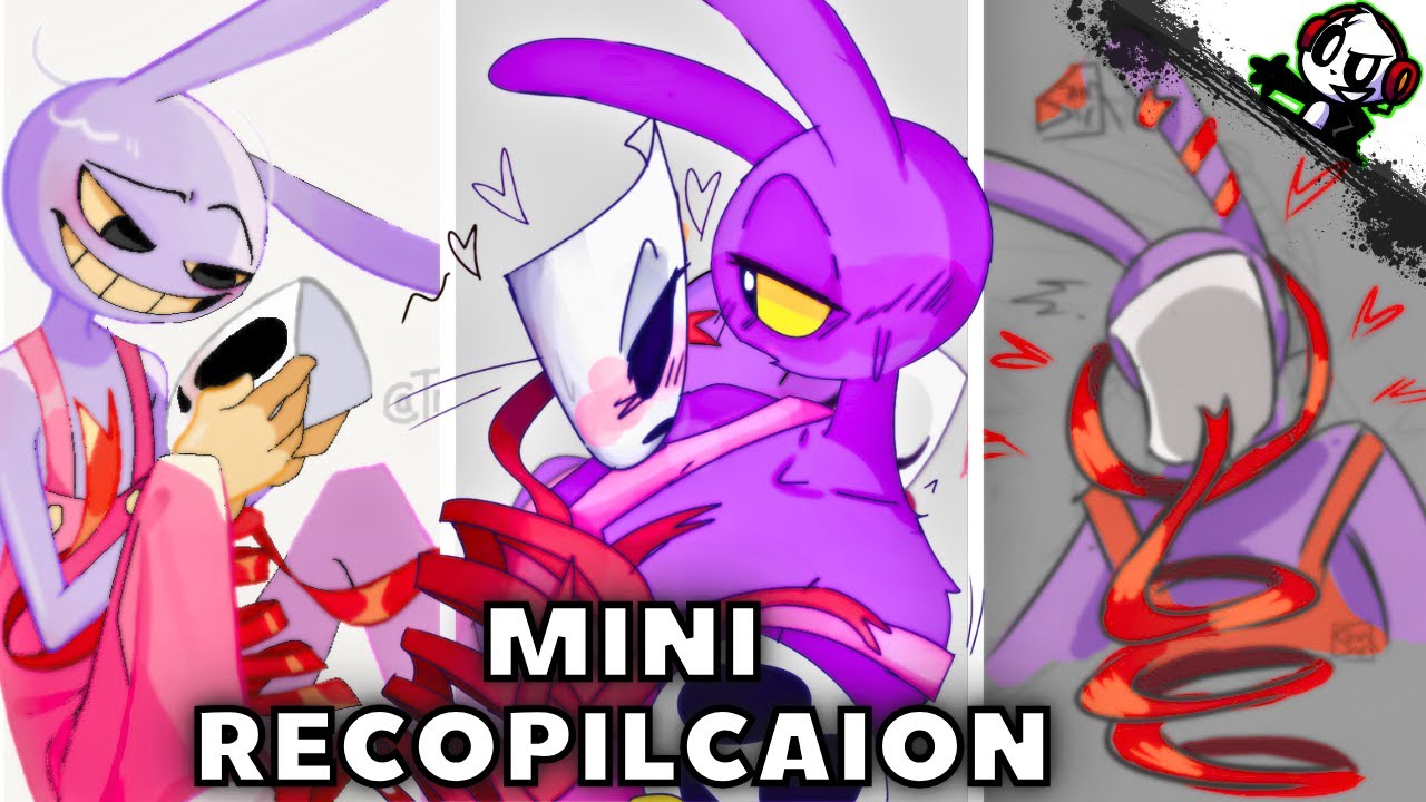 рџ ґвўmini Recopilacion De Jax X Gangle рџњђthe Amazing Digital Circus Circo