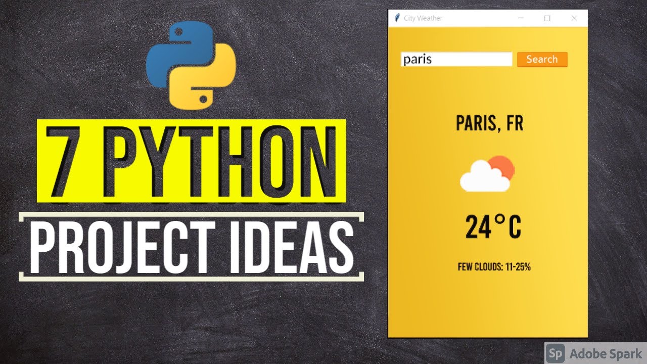 Python Project Ideas Beginners And Intermediate Python Projects Youtube