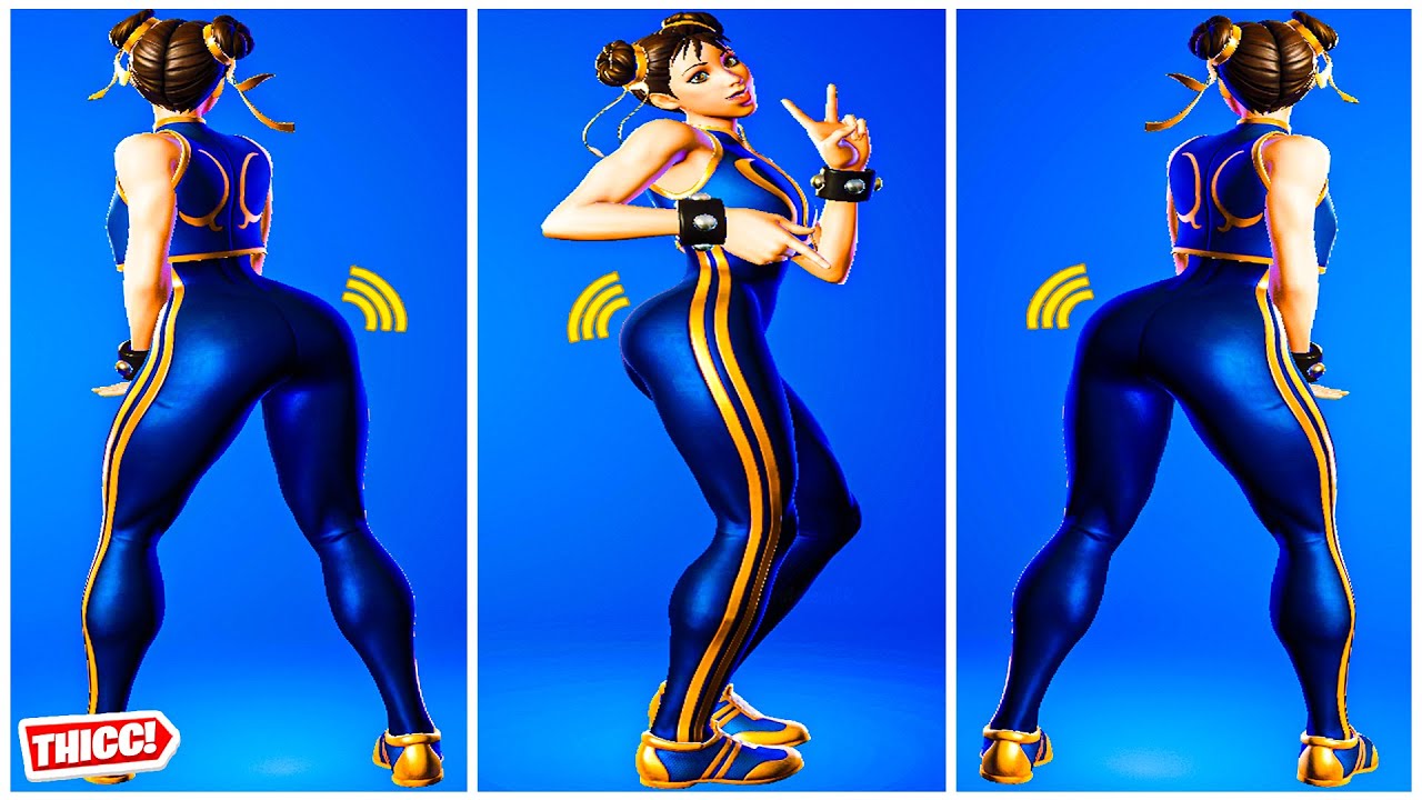 Fortnite Chun Li Skin Showcase Thicc ёянс Sypherpk Favourite Girl Skin ёяшш
