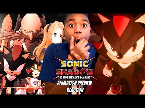 Sonic X Shadow Generations Dark Beginnings Animation Preview Reaction