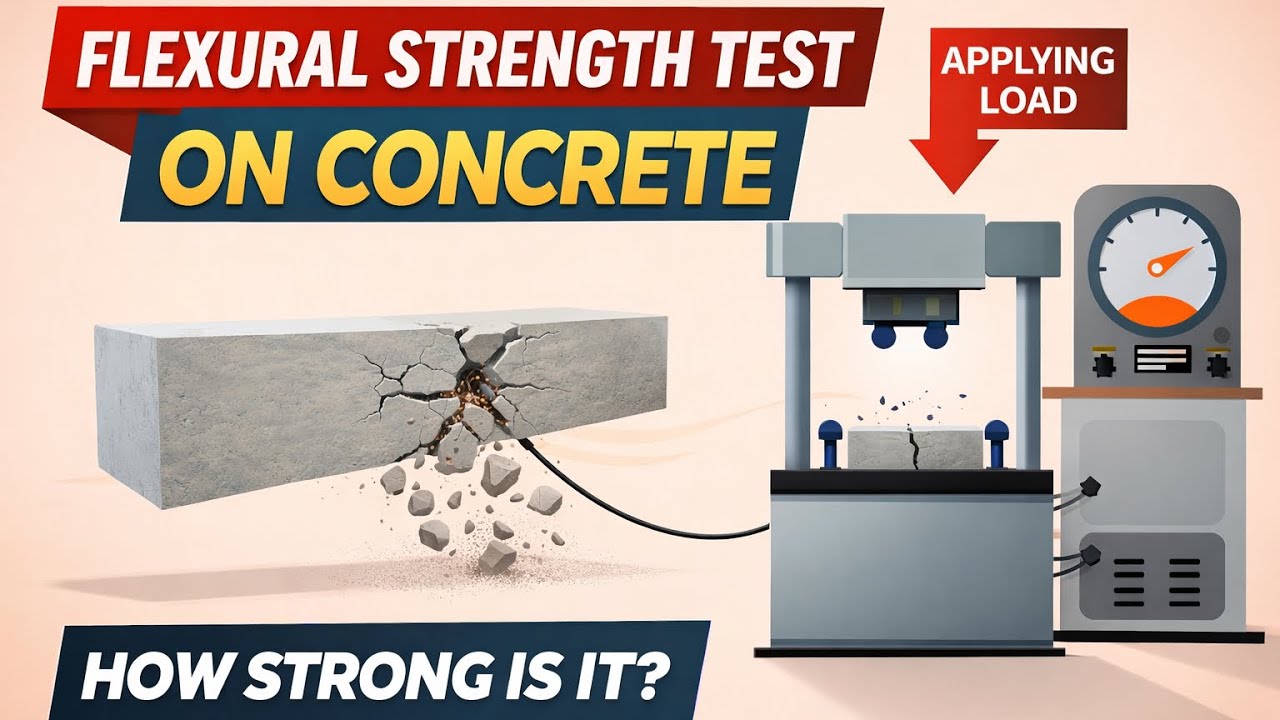 How To Determine Flexural Strength Test Of Concrete Laboratory