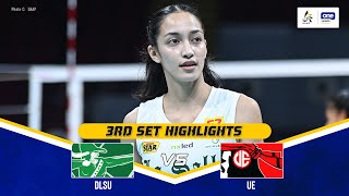 Dlsu Vs Ue Set 3 Game Highlights Uaap Season 87 Women S Volleyball ...
