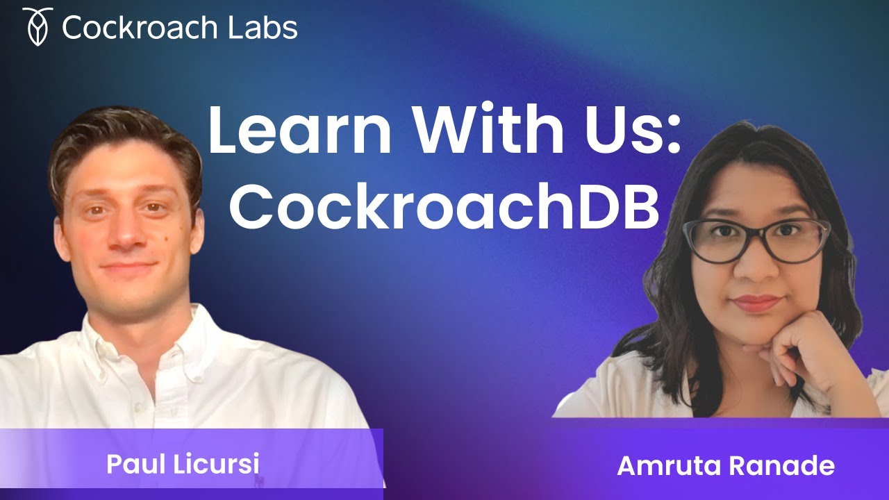 Learn With Us Getting Started With Cockroachdb Sql For Beginners