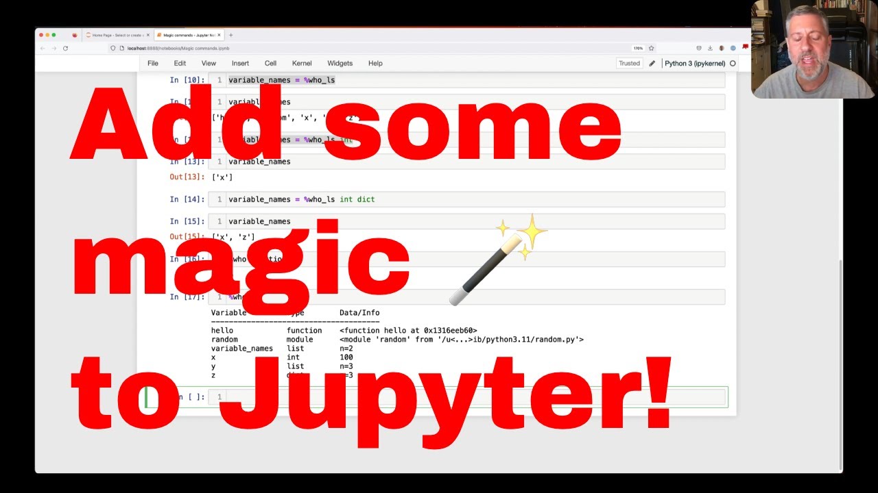 Magic Commands In Jupyter And Ipython Youtube