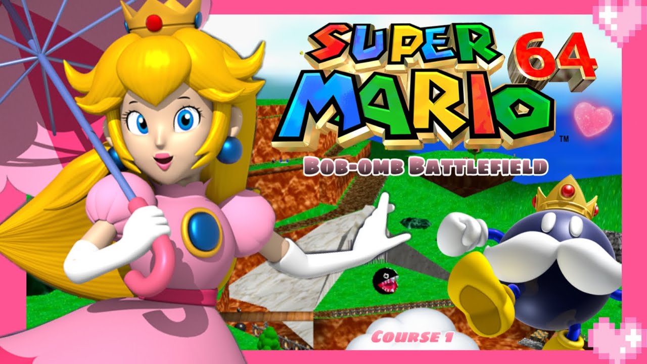 Princess Peach Super Mario 64 Super Mario 64 Peach Playable Hack