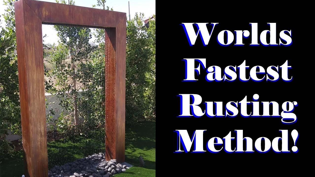 Worlds Fastest Rusting Method Youtube