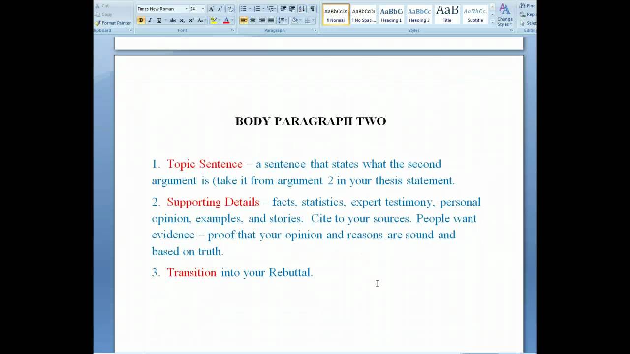 Argument Paper Examples The Argumentative Essay A Review Ppt