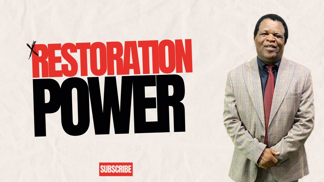 Restoration Power Youtube