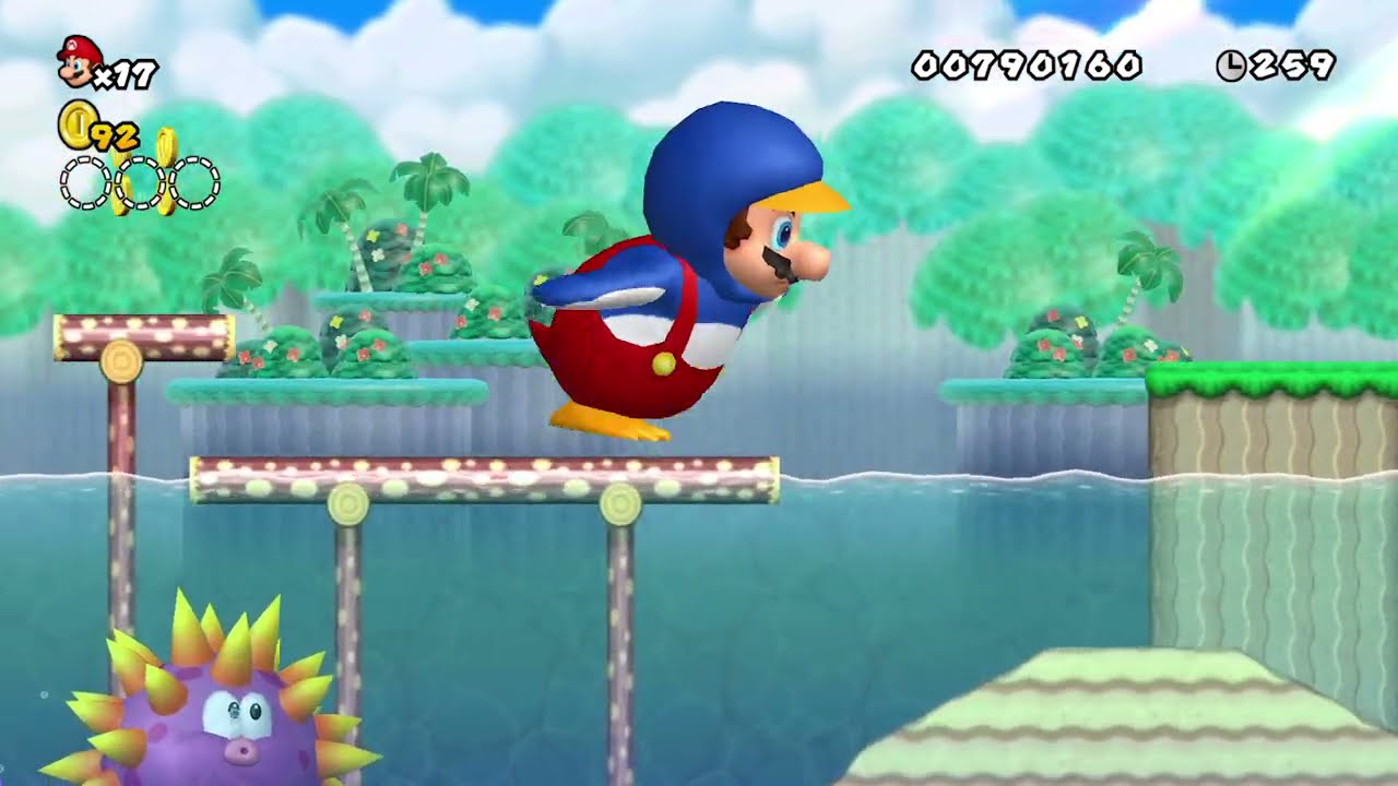 Giant New Super Mario Bros Wii Mario S World Walkthrough 13 Youtube