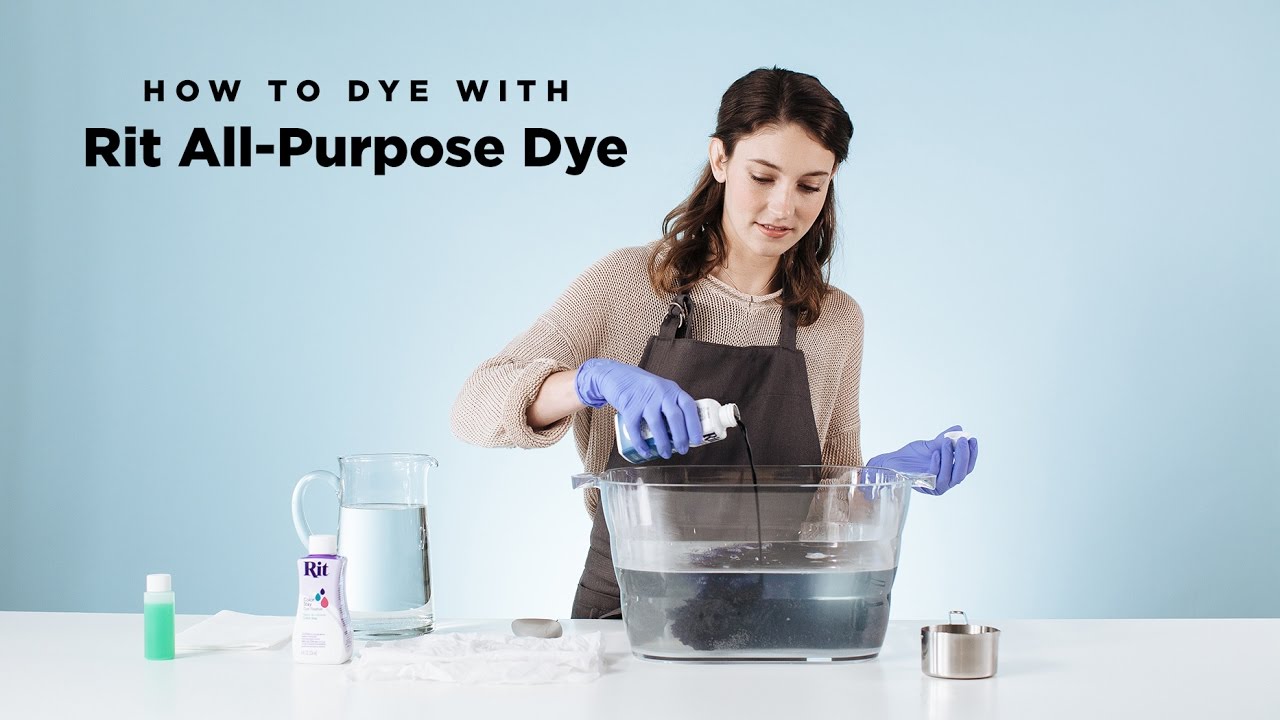 Rit Dye Tie Dye Directions