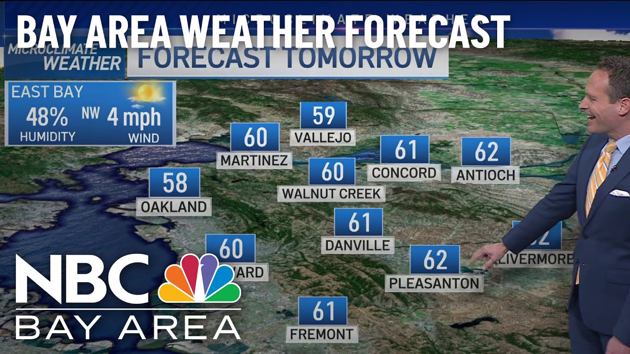 Bay Area Forecast Chilly Mornings Continue Youtube