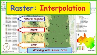 Arcmap Raster Interpolation Techniques Explained Idw Kriging Natural ...
