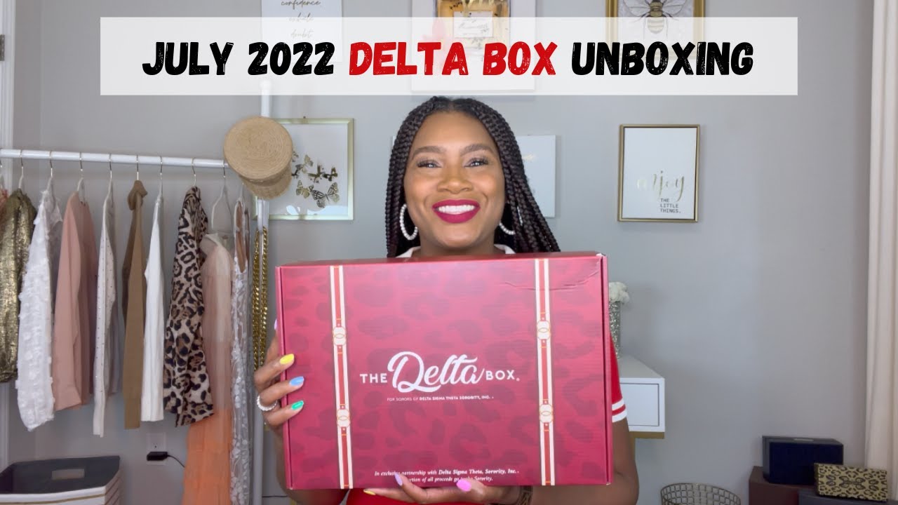 July 2022 Delta Box Unboxing Youtube