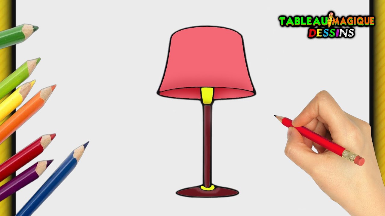 Comment Dessiner Une Lampe Dessiner Pour Dessiner Facile étape Par