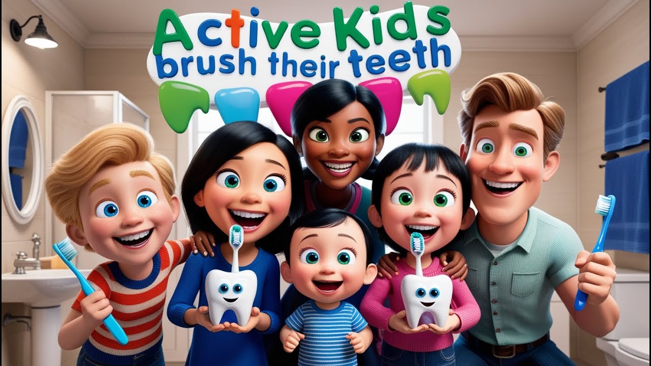 Learn How To Brush Your Teeth Brush Your Teeth Songs Nursery Rhymes